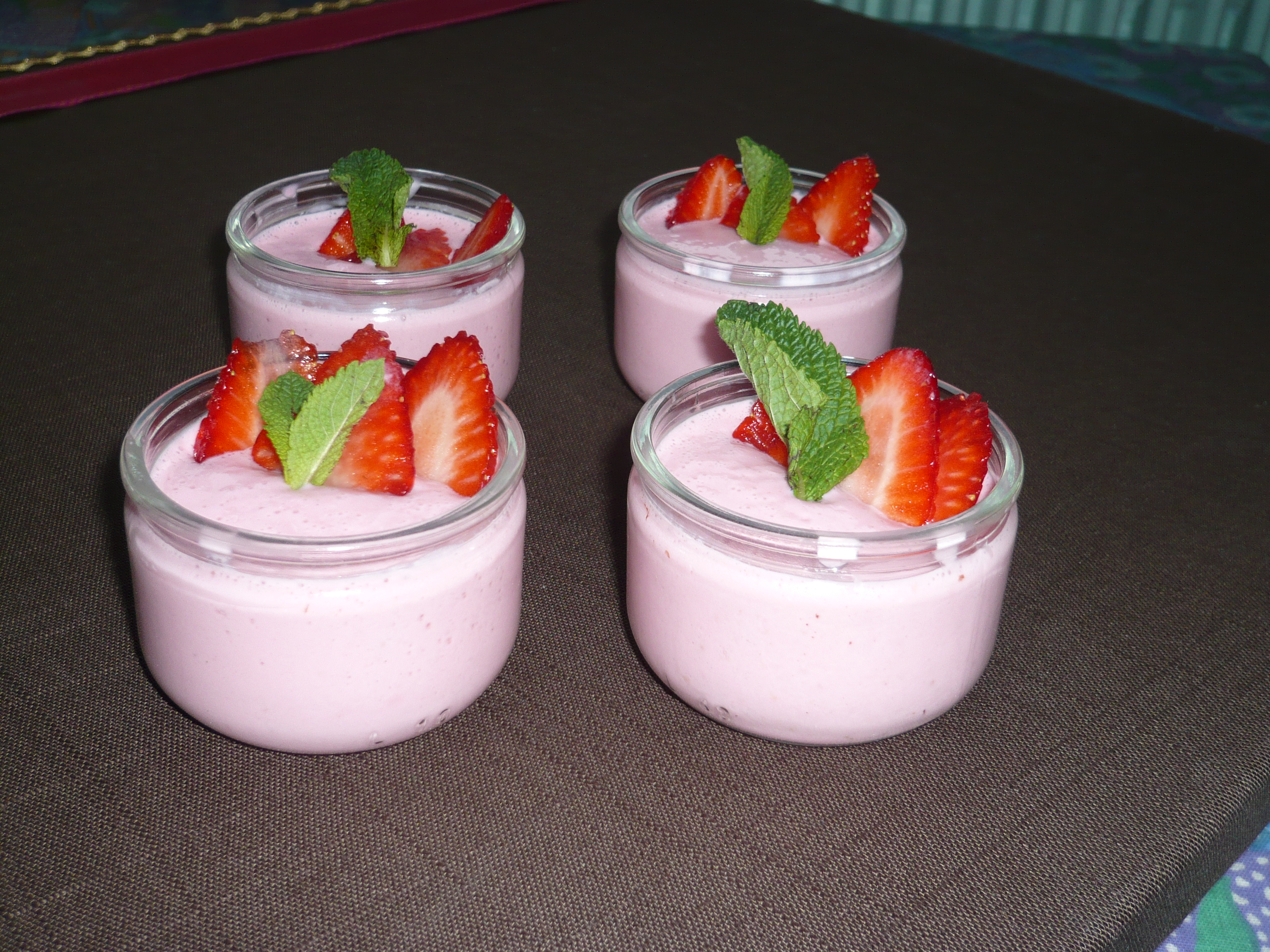 Mousse légère à la fraise | Sammijote